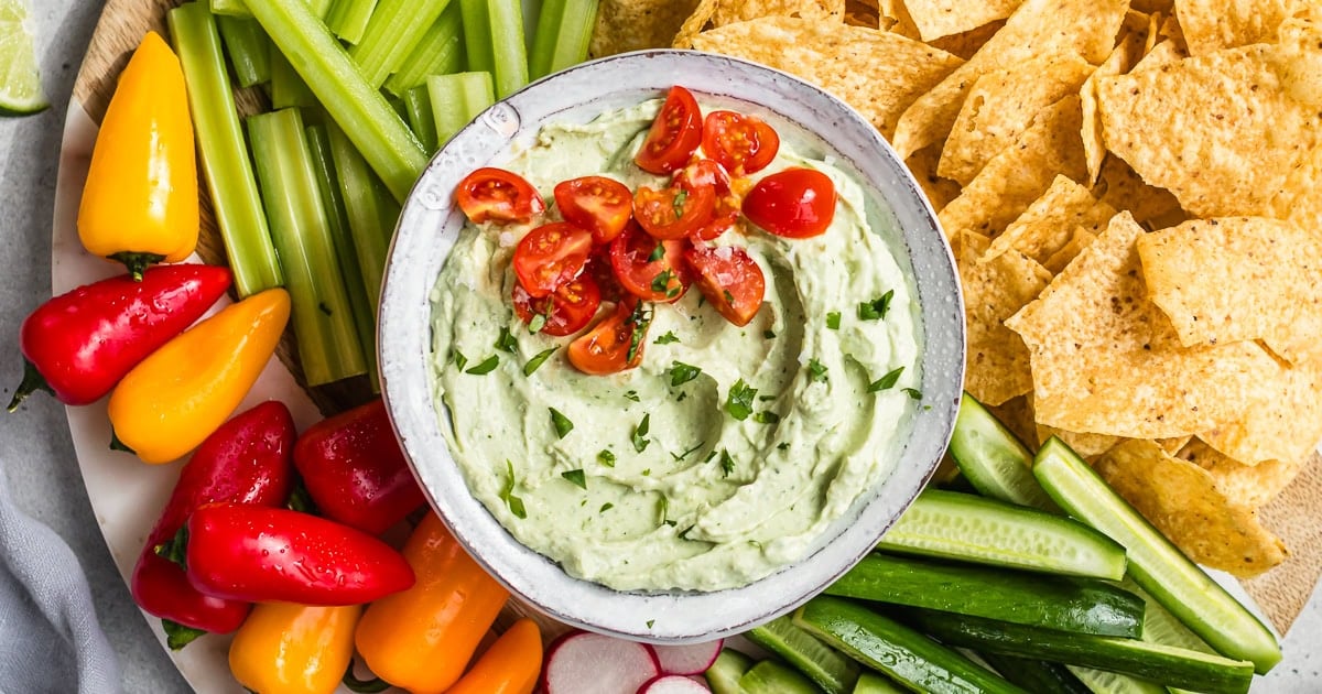 Dip de fromage cottage à l’avocat fouetté – Mes Recettes Faciles